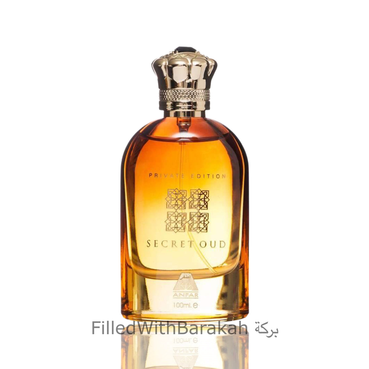 Secret Oud Private Edition | Eau De Parfum 100ml | by Oudh Al Anfar ...
