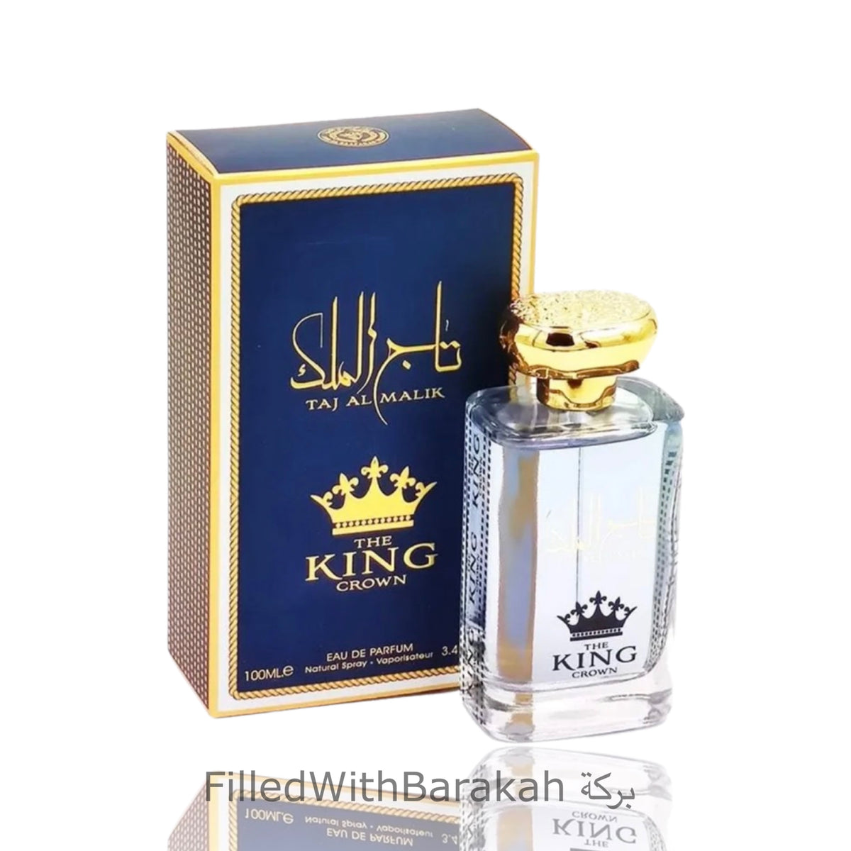Taj Al Malik (Kungens krona) | Eau De Parfum 100ml | av Ard Al Zaafara – FilledWithBarakah