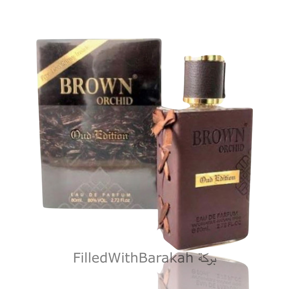 Brown Orchid Oud Edition | Eau De Parfum 80ml | by Fragrance World ...